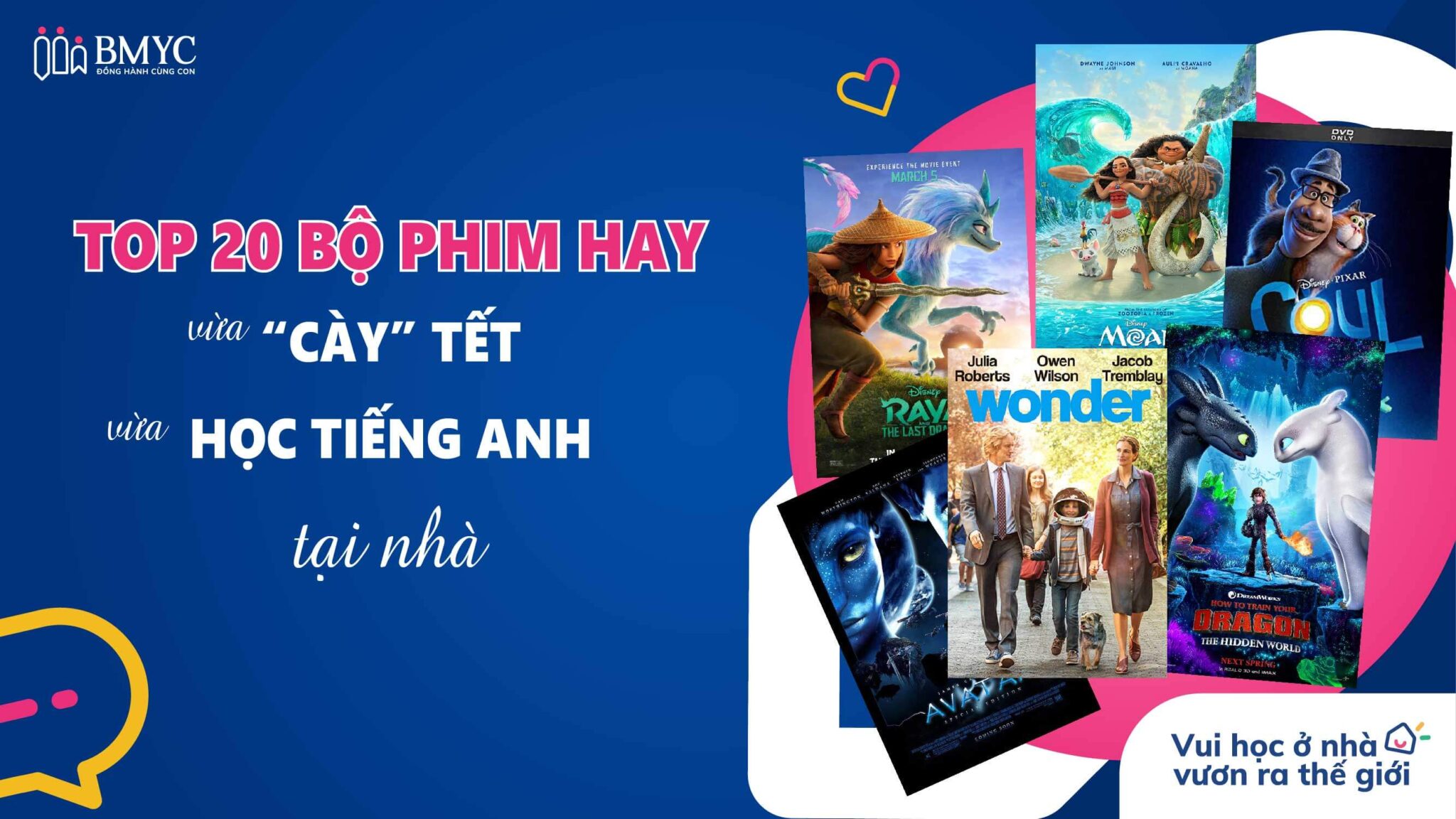Top 20 bộ phim tiếng Anh cày Tết hay tại nhà [ Có trailer]