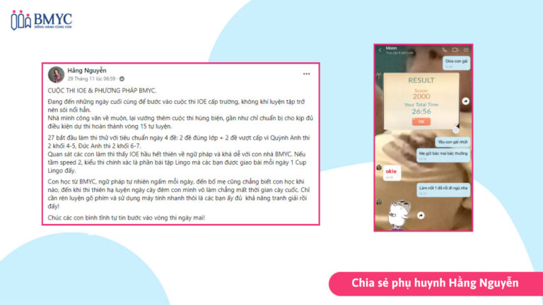 Kinh nghiệm thi IOE giúp con đạt kết quả cao