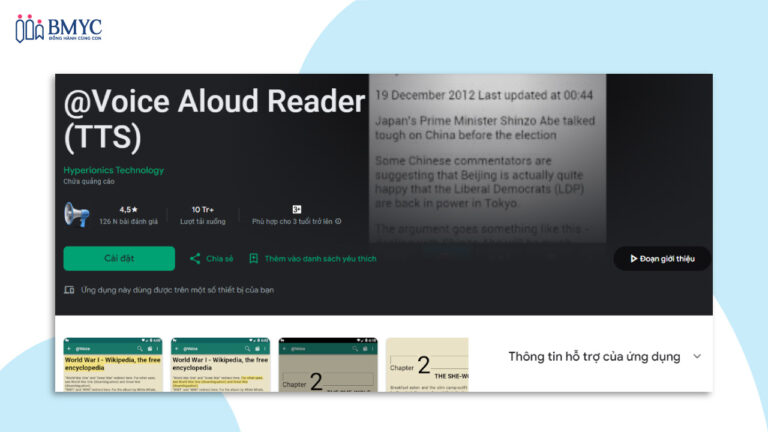 [Tổng hợp] 10 ứng dụng đọc văn bản tiếng Anh miễn phí tốt nhất