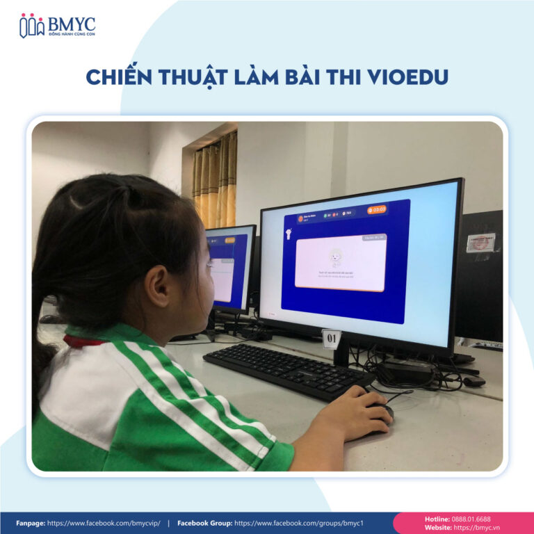 Kinh nghiệm thi VioEdu giúp con đạt điểm cao