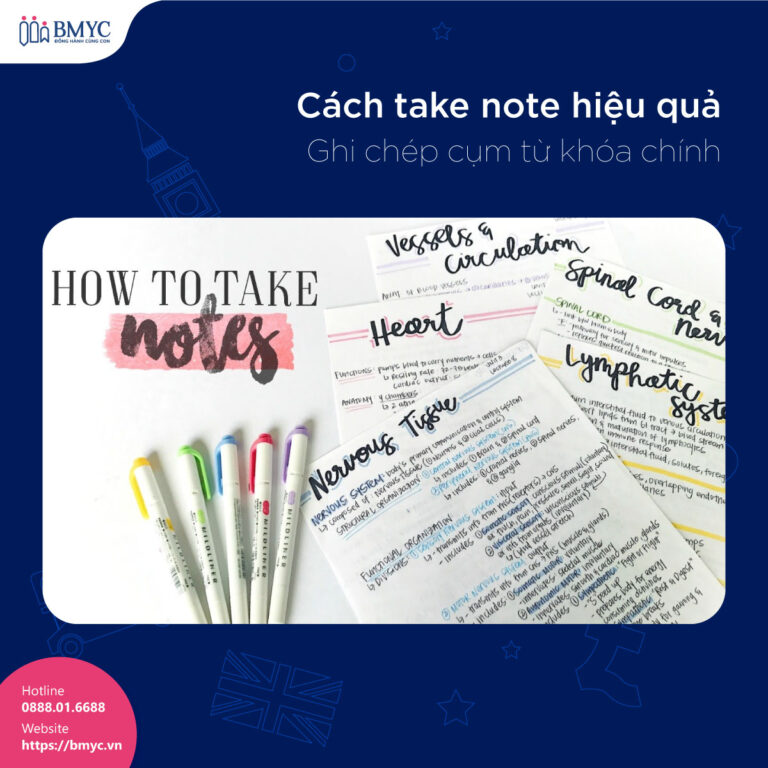 5+ cách take note hiệu quả ai cũng nên biết để ghi nhớ tốt hơn