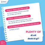 #1 Plenty of đi với danh từ gì? Hướng dẫn chi tiết và ví dụ