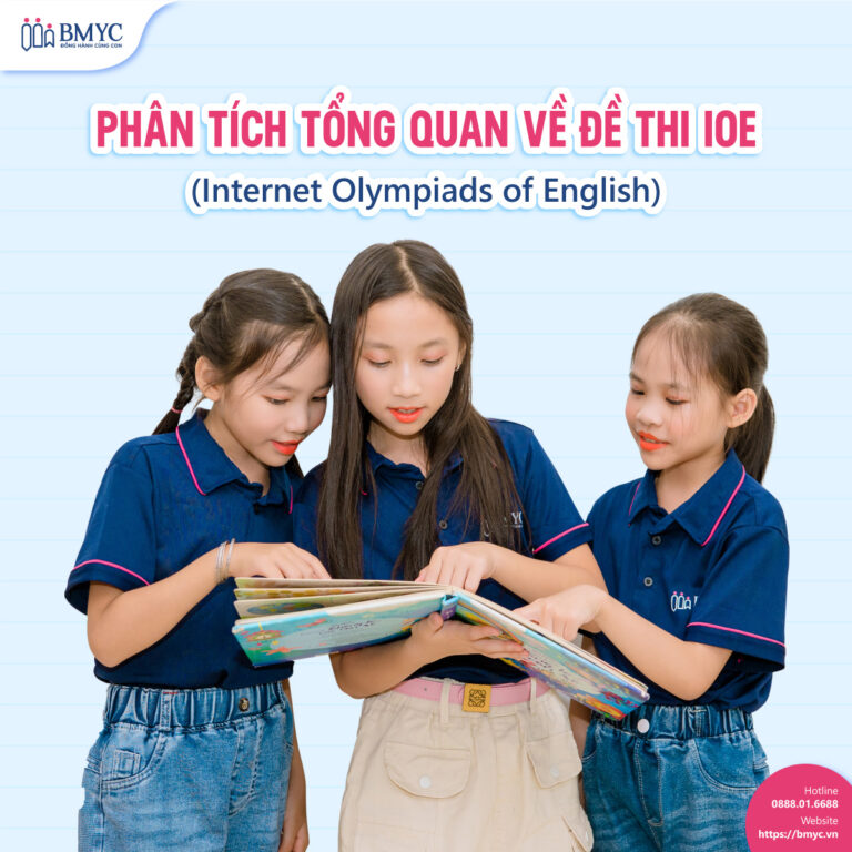 #1 Đề thi IOE: Chiến lược ôn luyện & đồng hành cùng BMyC